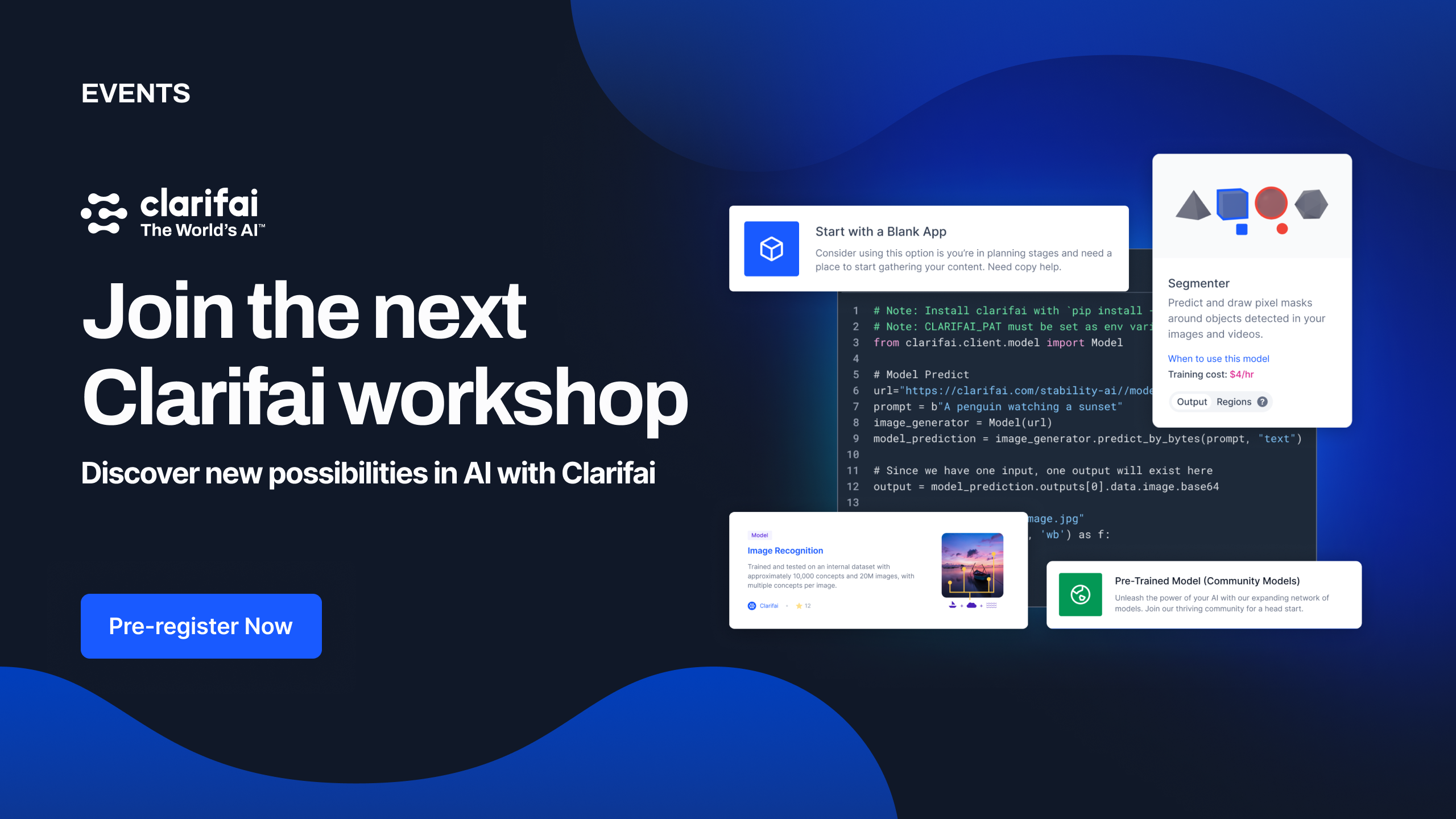 Workshop: Build AI with Clarifai